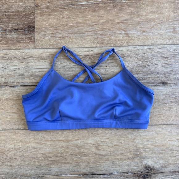 ALO Yoga | Tops | Alo Yoga Airlift Intrigue Bra Infinity Blue | Poshmark